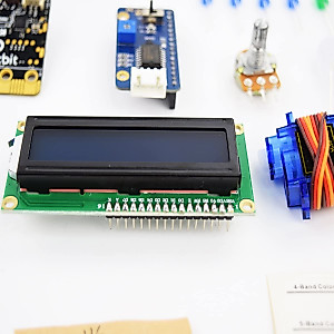 Gewbot BBC Micro:bit Starter Kit | Electronic Starter Kit for Micro:bit with 31 Projects Tutorial Book