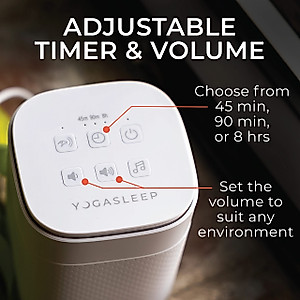 Yogasleep Pawzz White Noise Machine for Dogs, Home & All Pets. with Integrated Bark Sensor, 6 Automatic Relaxing Natural Sounds, Help Keep Pets Calm, Anti-Barking with Training, Noise Canceling