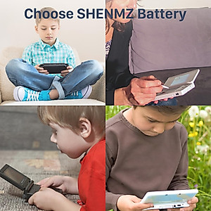 SPR-003 Battery,3200mAh [Upgraded] High Capacity Li-ion 0 Cycle Replacement Battery for Nintendo Switch 3DS XL New 3DS XL 3DS LL SPR-003 Game Console with Repair Tool Kit