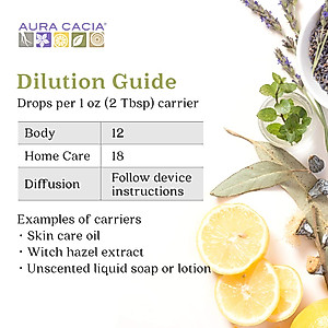 Aura Cacia 100% Pure Geranium Essential Oil | GC/MS Tested for Purity | 15 ml (0.5 fl. oz.) | Pelargonium graveolens