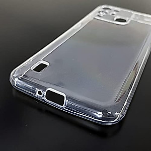 Ytaland for Blackview A55 Pro case, Crystal Clear Soft Silicone Shockproof TPU Transparent Bumper Protective Phone Case Cover