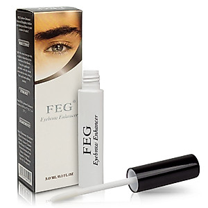 FEG Eyebrow Eye Brow Growth Length Thickness Darkness Enhancer Serum 100% Natural