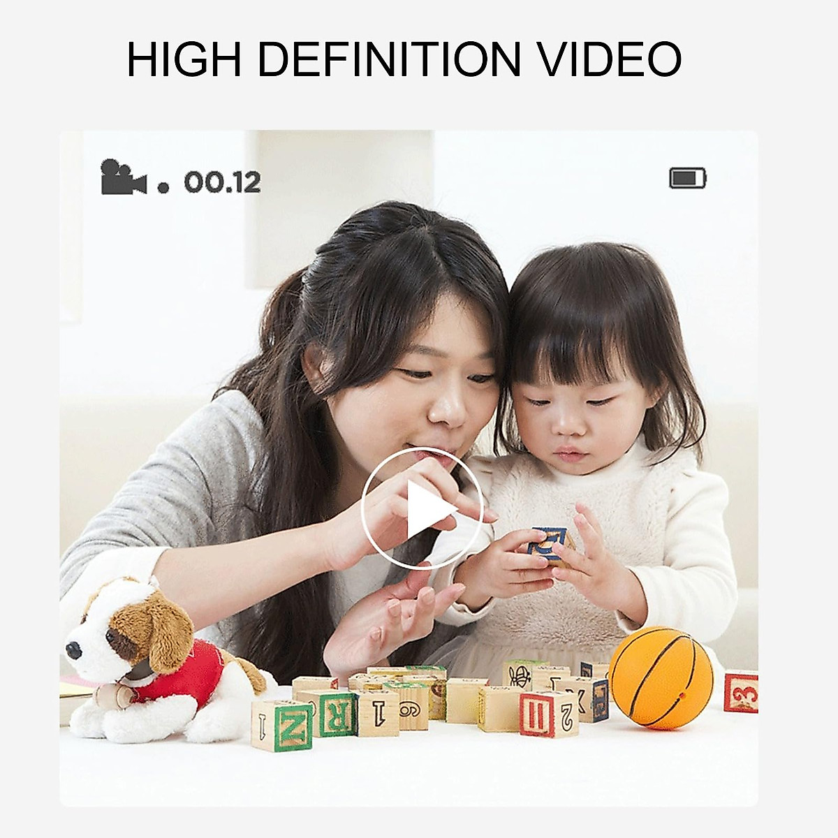 Kids Camera, Cartoon Smart KidsCamera, Portable Cute Print Kids Digital Selfie Camera Toys, Thermal Print Digital Mini Camera for 3 4 5 6 7 8 9 Year Old Girls and (Pink