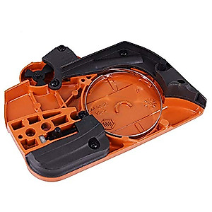 AMINORD Chain Brake Assembly Clutch Side Cover for Husqvarna 445 450 Chainsaw Spare Parts #544097902