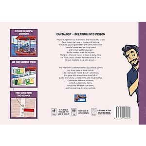 Cantaloop Breaking Into Prison (Book 1)| Interactive Adventure Game | Puzzle Game | Fun Game for Teens and Adults | Ages 13 and Up | 1 Player | Average Playtime 5 Hours | Made by Lookout Games
