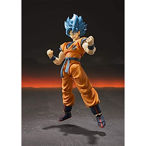 TAMASHII NATIONS Bandai S.H. Figuarts Super Saiyan God Super Saiyan Goku Dragon Ball Super: Broly Action Figure