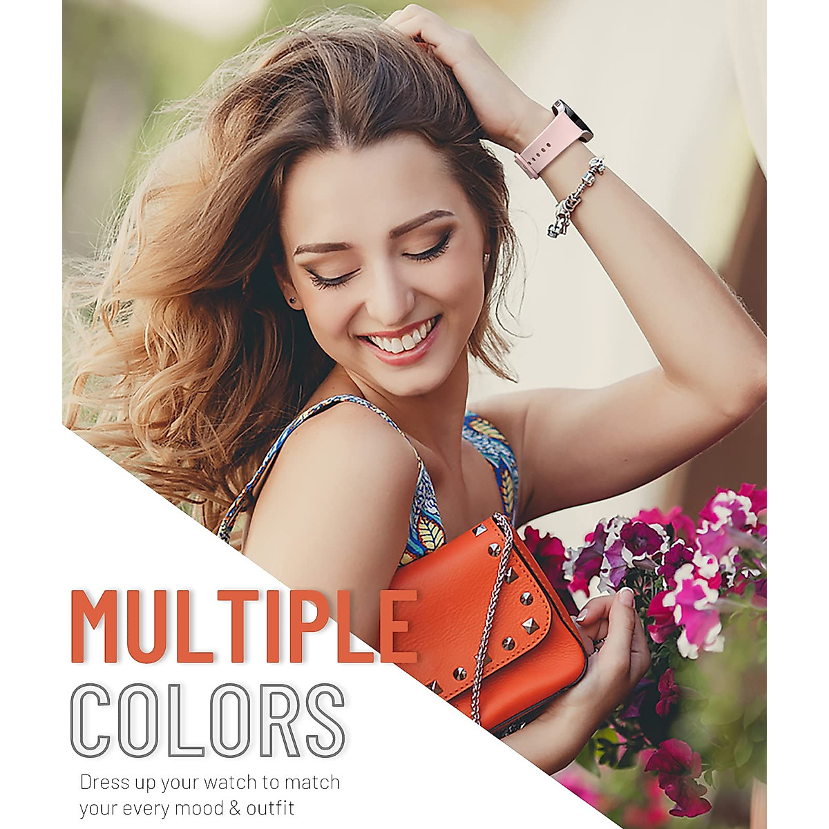 Odbeai Galaxy Watch 6 Band,Galaxy Watch 4 Band,Galaxy Watch 5 5Pro Band,Compatible with Samsung Watch 6 5 4 Bands,Galaxy Watch 6 4 Classic Bands,Galaxy Watch 5 Pro Band, No Gap Sport Strap Women Men