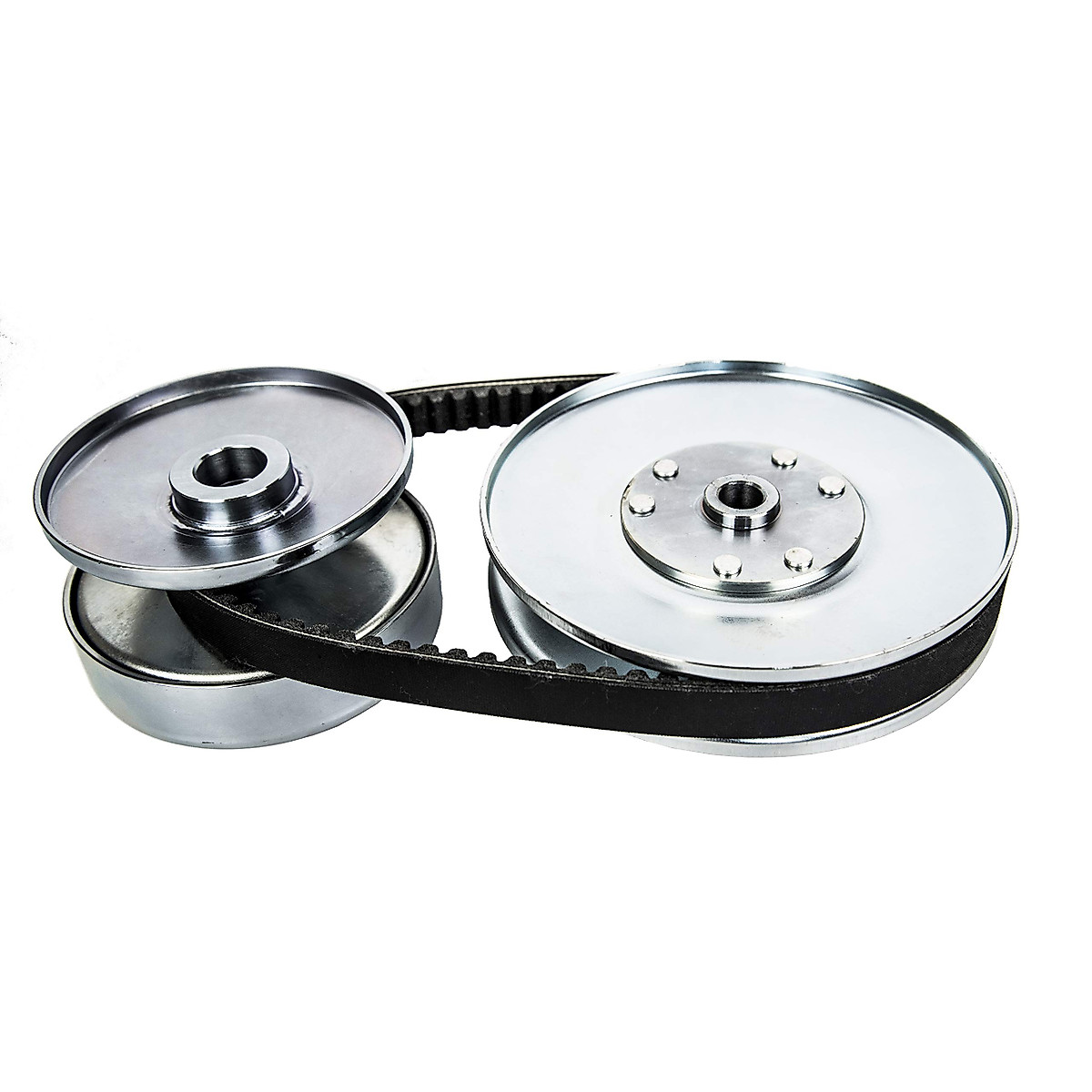 Jeremywell 40 Series Torque Converter Kit Clutch Pulley 1" Driver 3/4" Driven 8 to 16HP Belt replaces Comet 40D Series Torq-A-Verter models 209133A, 209133, 209139A, 209139, 209151A and Manco 2432