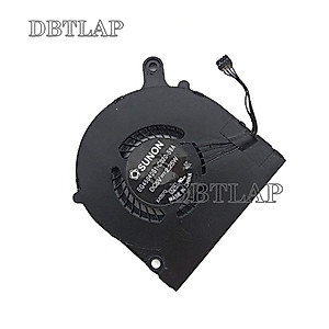 DBTLAP Fan Compatible for IBM Compatible for Lenovo IdeaPad Yoga 2 Pro Cooling Fan AT0S9001SS0 SUNON EG45040S1-C020-S9A