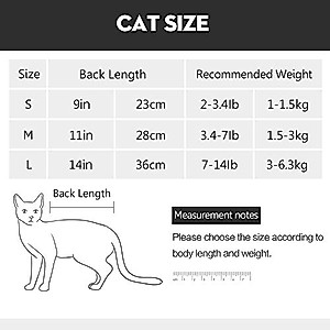 Cat Professional Recovery Suit for Abdominal Wounds or Skin Diseases, E-Collar Alternative for Cats and Dogs, After Surgery Wear, Home Clothing (M, Pink)
