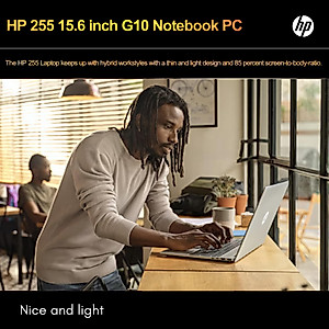 HP 255 G10 Laptop for Home or Work, 16GB RAM, 1TB SSD, 15.6" Full HD, Ryzen 3 7330U (Beat Intel i5-1135G7), HDMI, USB-C, Windows 11 Pro, Business and Fun Ready