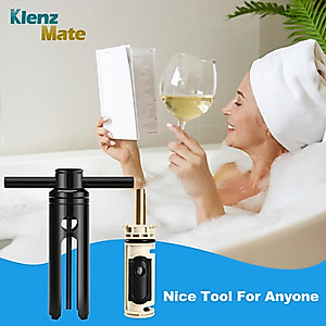 2025 New 104421U Cartridge Puller Tool,Complimentary 1222 Replacement Cartridge and lubricant,For Moen 1222 1225 1220,Tub and Shower Faucet Cartridge Remover for Moen Posi-Temp Valve