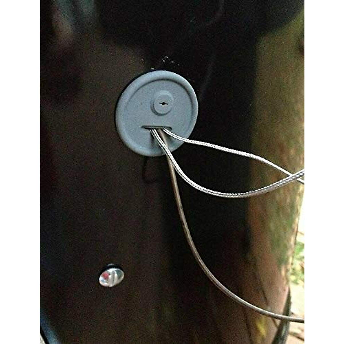 Feather butterfly 2 Pack Thermometer and Probe Grommet for Grills - Compatible with Weber Smokey Mountain Cookers and More