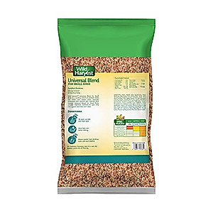 Wild Harvest Universal Blend for Small Birds, 10 lb Bag, Fortified Nutrition (P-99284)