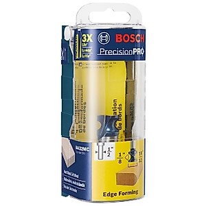 Bosch 84432MC 19/32 In. x 1/2 In. Carbide-Tipped Bullnose Router Bit