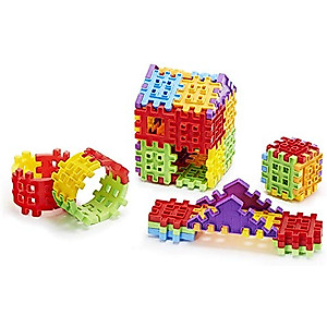 DEJUN Interlocking Building Blocks for Kids Babies and Toddlers STEM Educational Toys (70 PCS)