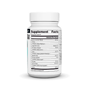 Source Naturals Essential Enzymes 500mg Bio-Aligned Multiple Enzyme Supplement Herbal Defense for Digestion, Gas, Constipation & Bloating Relief - Supports Immune System* - 60 Vegetarian Capsules