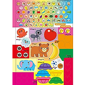 Play Smart Early Learning: Pre-k Activity Workbook : Learn Essential First Skills: Tracing, Coloring, Shapes, Cutting, Drawing, Picture Puzzles, Numbers, Letters; Go-green Activity-board