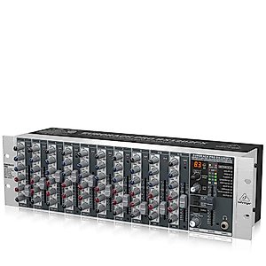 Behringer RX1202FX V2 Premium 12-Input Mic/Line Rack Mixer with XENYX Mic Preamplifiers, British EQ's and Multi-FX Processor