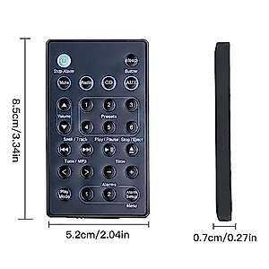 New Replacement Bose Remote Control for Bose Soundtouch Wave Music Radio System-Generation The 1,2,3,4th