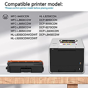 HIYOTA TN-339 TN 339 Compatible TN339 Extra High Yield Toner Cartridge Magenta Replacement for Brother TN339 HL-L8250CDN MFC-9460CDN L8650CDW L9550CDW DCP-9050CDN L8450CDW Printer (TN339-2PK)