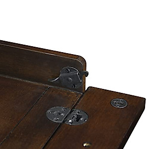 Leick Home SINCE 1913 Laptop/Writing Desk, Chocolate Cherry Finish