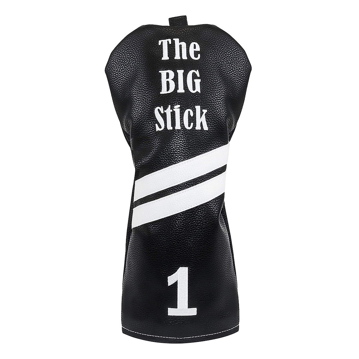 IZZO Golf BIG STICK Driver Headcover , black , Small