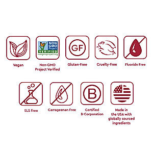 Desert Essence Prebiotic Plant-Based Whitening Toothpaste - Mint - Oral Care with Inulin, Perilla Seed & Aloe - Vegan, Fluoride Free, Non-GMO, Gluten-Free, Cruelty-Free - 6.25 oz