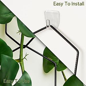 Chain Trellis for Climbing Plants - Indoor & Outdoor House Plant Accessories for Monstera, Pothos, Ivy, and More | Garden Wall Trellis and Plant Vine Support - Houseplant Accessories and Plant Gifts