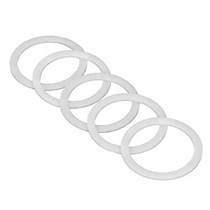 5PCS Badge Mold Gasket,Circle Cutter Button Maker Machine Gasket Badge Machine Gasket Badge Machine Die Matching Circle Cutter Button Maker Machine (58MM)