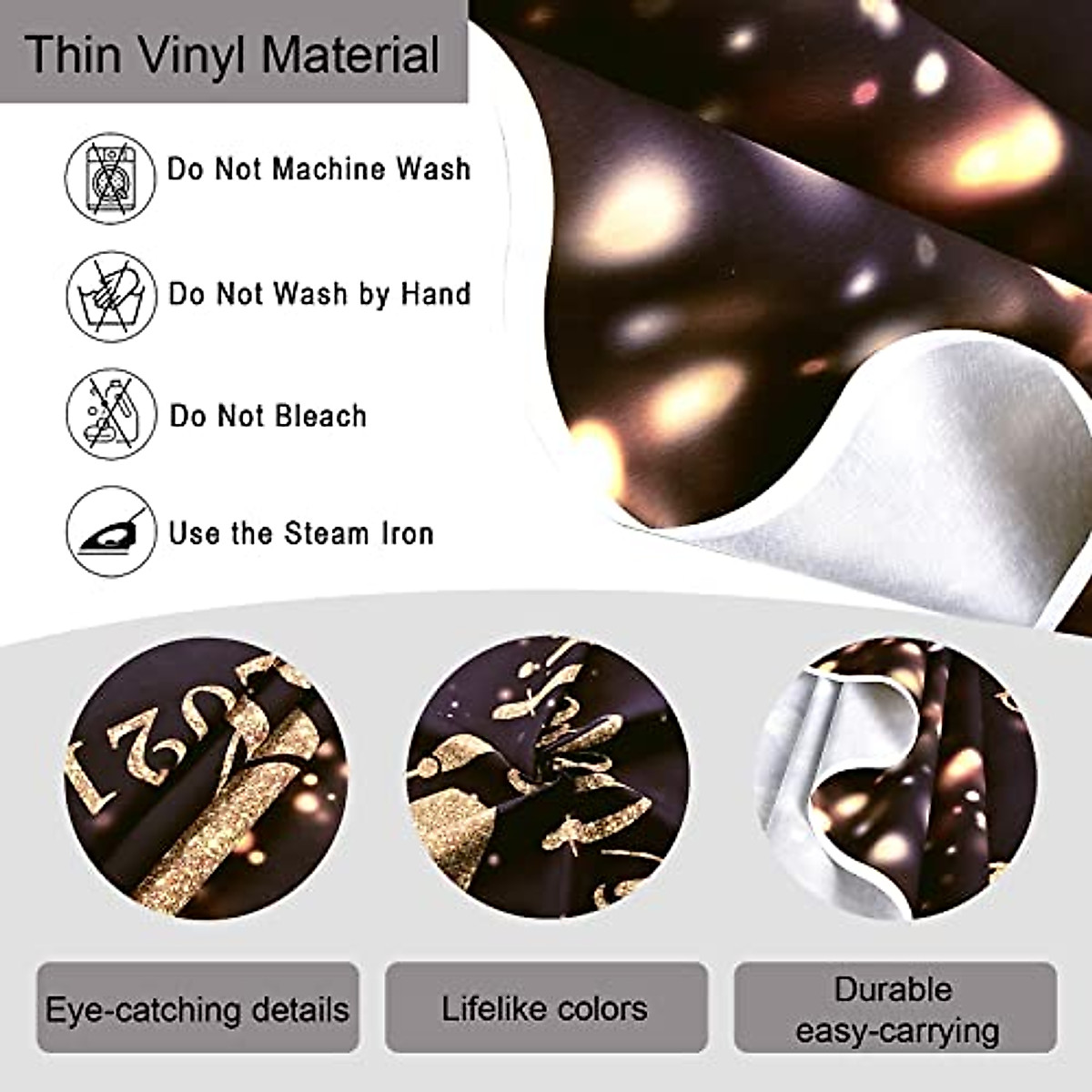 Avezano Rose Gold Birthday Backdrop Glitter Drips Rose Gold Balloons Birthday Background Women Bday Girls Sweet 16 30th 40th 50th 60th Bday Party Backdrops Decorations (7x5)