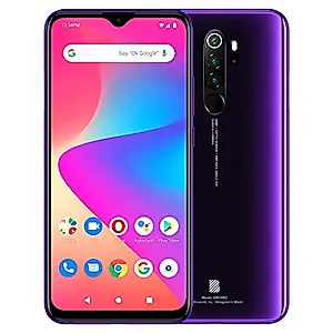 BLU G90 Pro | 2021 | 3-Day Battery | Unlocked | 6.5” Full HD+ Display | 128GB | 48 MP Quad Camera | US Version | US Warranty| Purple Haze