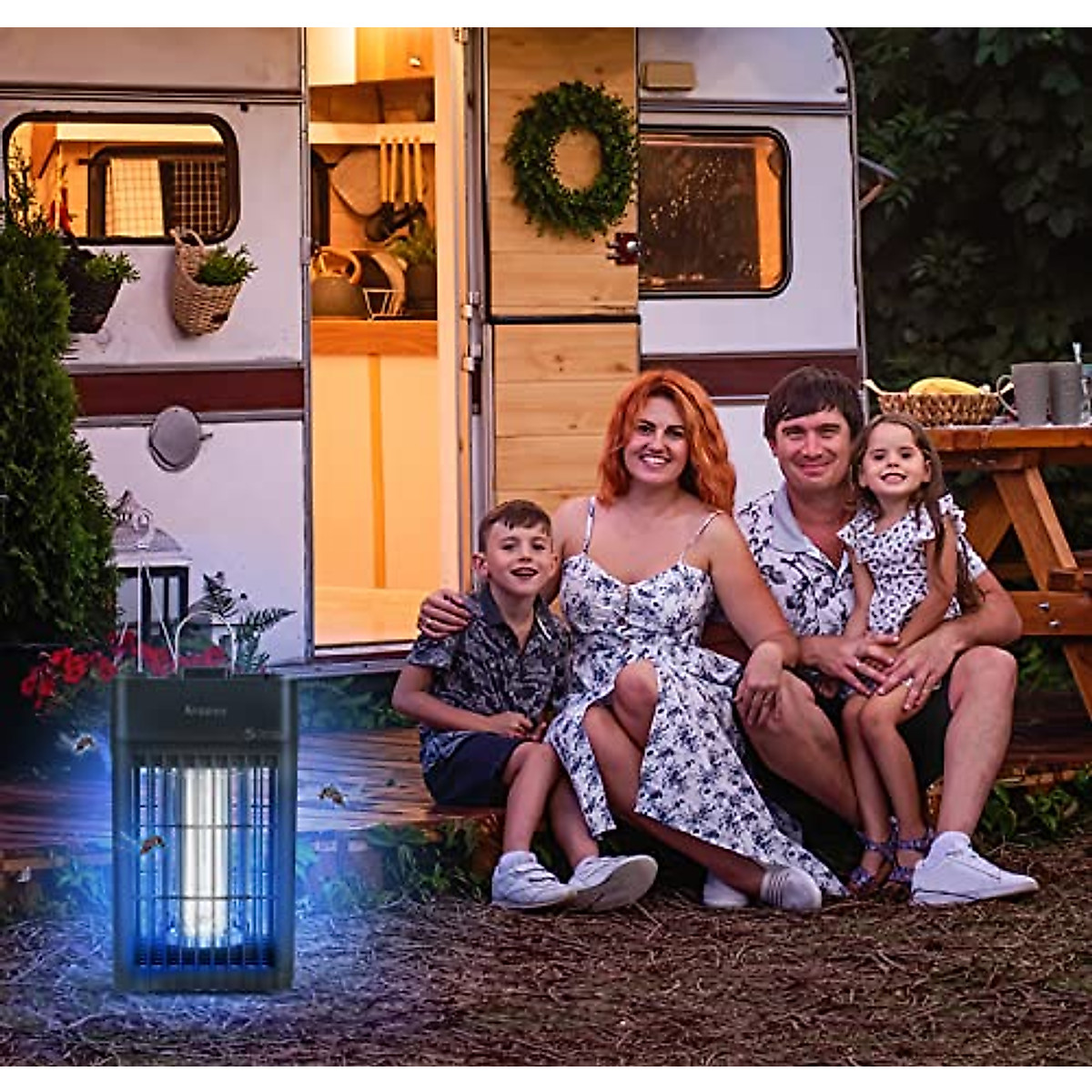 ANSEVO Electric Bug Zapper - 4200v Electric Mosquito Zapper for Home Backyard Patio Garden Indoor Outdoor