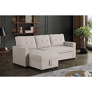 Devion Furniture Cendol Sofabed, Beige