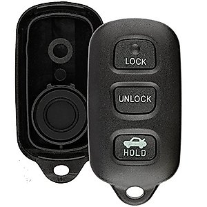 Discount Keyless Replacement Trunk Shell Case and Button Pad Compatible with GQ43VT14T