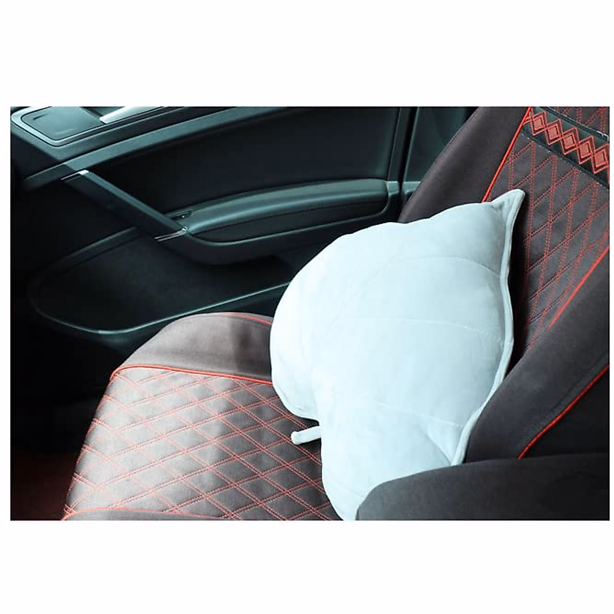 3D Leaf Throw Pillow Plush Green Leaf Shaped Throw Pillow,Decorative Leaf Pillows Leaves Sofa Throw Pillow, Plant Pillow Novelty Plush Cushion Backrest Pillow for Couch Sofa Living Room Home Decor