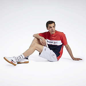 Reebok Classic Vector Short, Light Grey Heather, Large