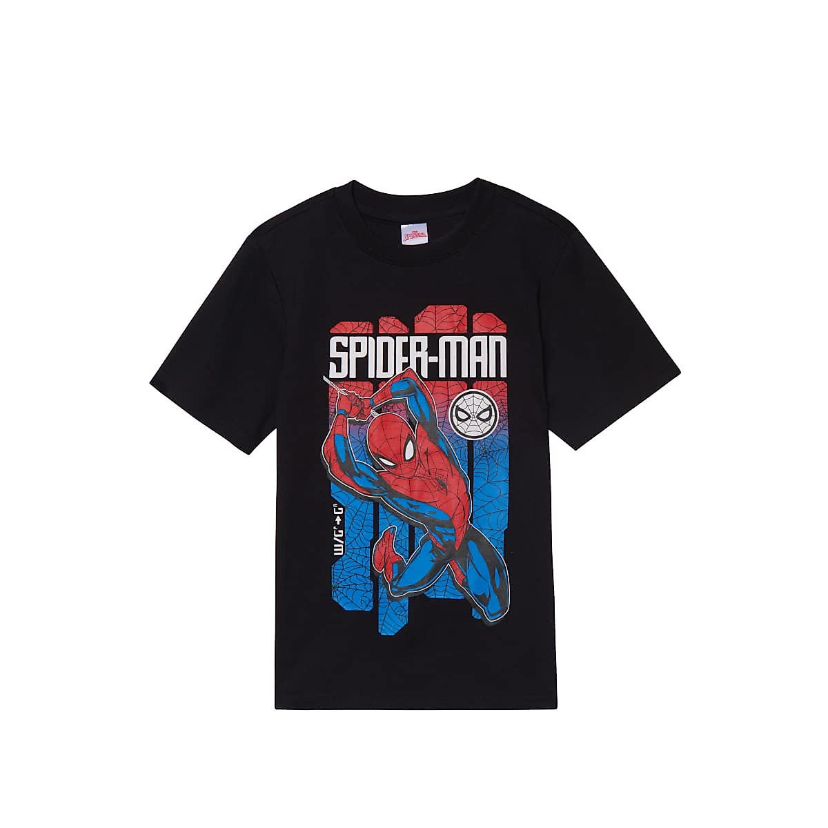 Marvel Spider-Man Boys 3-Piece Fleece Pants Sets, Spiderman Zip-Up Hoodies, T-Shirts, and Pants Sets for Boys (Peter Parker Blue, 8)