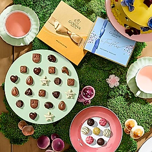 Godiva Chocolatier Dark Chocolate Gift Box, 22 Count, 1 oz