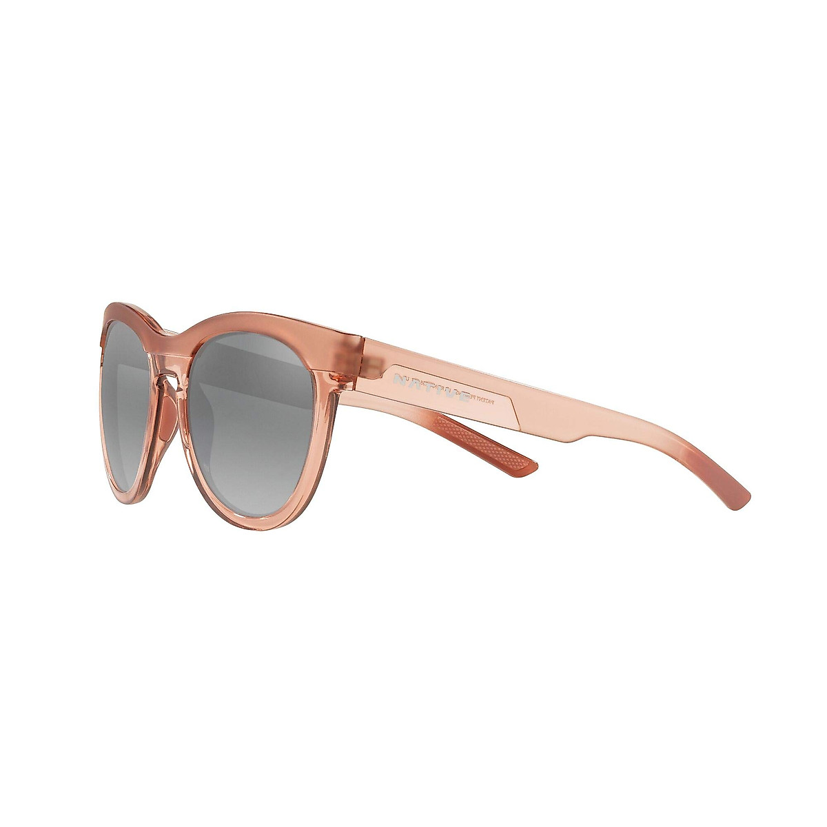 Native Eyewear Women's La Reina Polarized Round Sunglasses, Rose/Silver Reflex, 47 mm