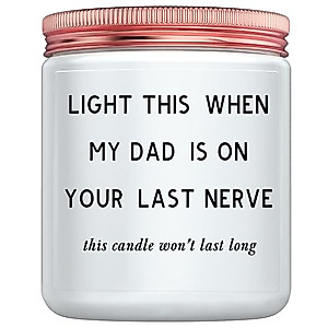Funny Mom Gifts, Gifts for Mom from Daughters and Son, Mom Birthday Mother's Day Christmas Gift Ideas- Unique Women Candles Gifts for Stepmom, Bonus Mom