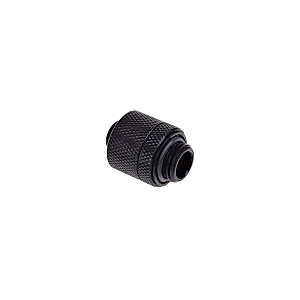 Alphacool 17387 HF 13/10 Compression Fitting G1/4 - deep Black Sixpack Water Cooling Fittings