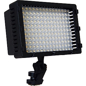 Polaroid 176 High Powered Variable Dimmable LED Light Includes Deluxe Padded Carrying Case