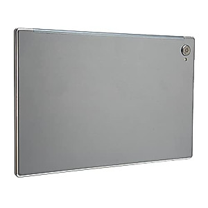 10.1in Tablet, Silver Gray 100‑240V Tablet PC 2.4 5G WiFi 8MP 20MP Dual Camera 8 Core CPU for Android 11 for Office (US Plug)