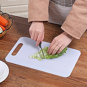 GULRUH Wood Cutting Boards for Kitchen, Foods Classification Kitchen Tools Multi-Function Non-Slip Portable Vegetable Board Cutting Boards Two-Sided Chopping Blocks (Color : Yellow)
