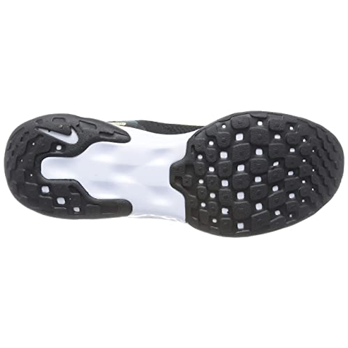 Nike Renew Ride 3 Mens Running Trainers Sneakers Shoes, Black/Lemon Chiffon, 11.5 M US