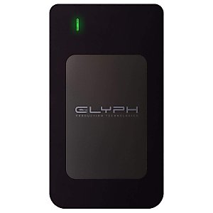 Glyph Atom RAID SSD (External USB-C, USB 3.0, Thunderbolt 3) (4TB, Black)