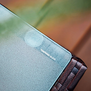 Nestl Wicker Patio Furniture Set - 4 Piece Patio Set with Patio Chairs Set of 2, Loveseat, Glass Top Coffee Table, Outdoor Furniture Sets for Backyard or Pool, Front Porch Furniture Set (Brown/Beige)