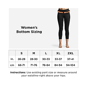 Tommie Copper Women's Pro-Grade Leggings with Knee Support | UPF 50, Breathable Compression for Sports & Daily Muscle Support - Black - X-Large