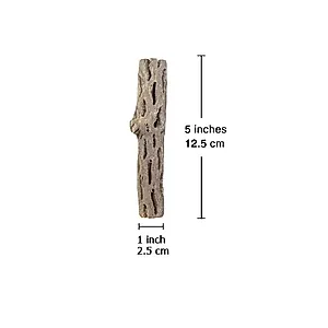 SunGrow Cholla Wood, 5” Climbing Logs, Chew Toy, Aquarium Fish, Snail & Shrimp Driftwood, Décor Adds Raw Beauty, 3 Pack